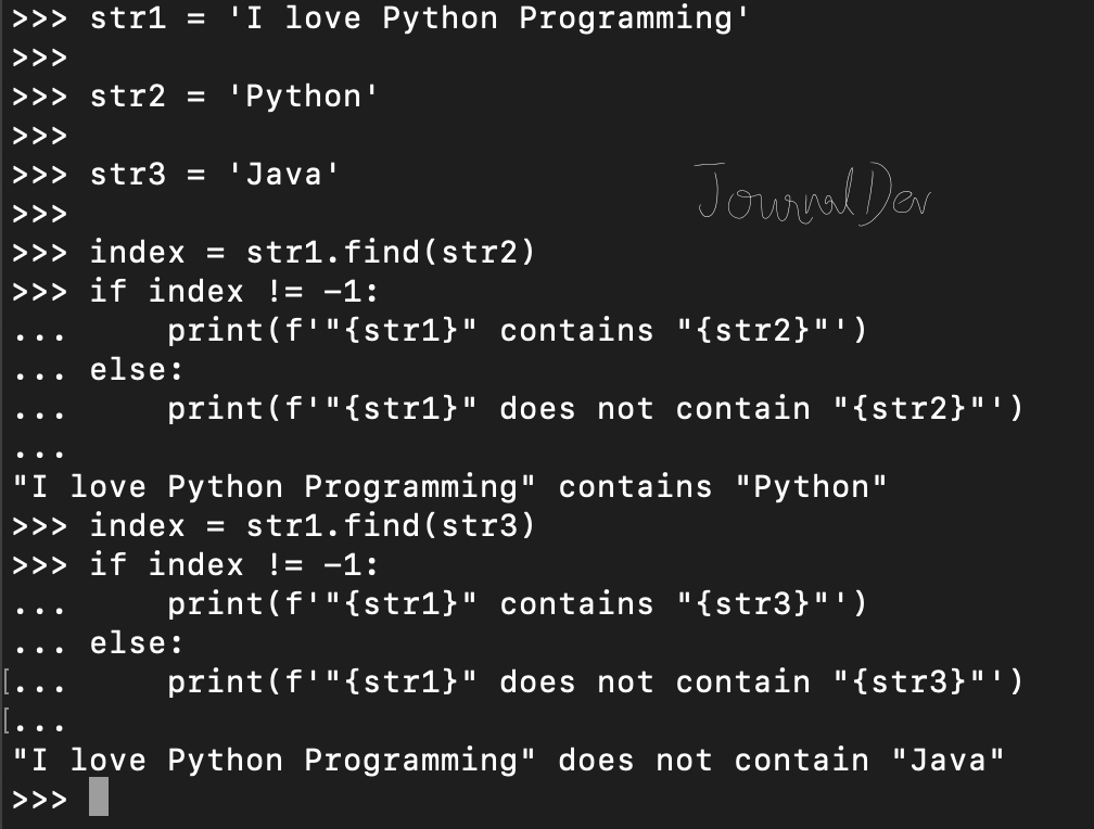 Python Check If String Contains Another String DigitalOcean